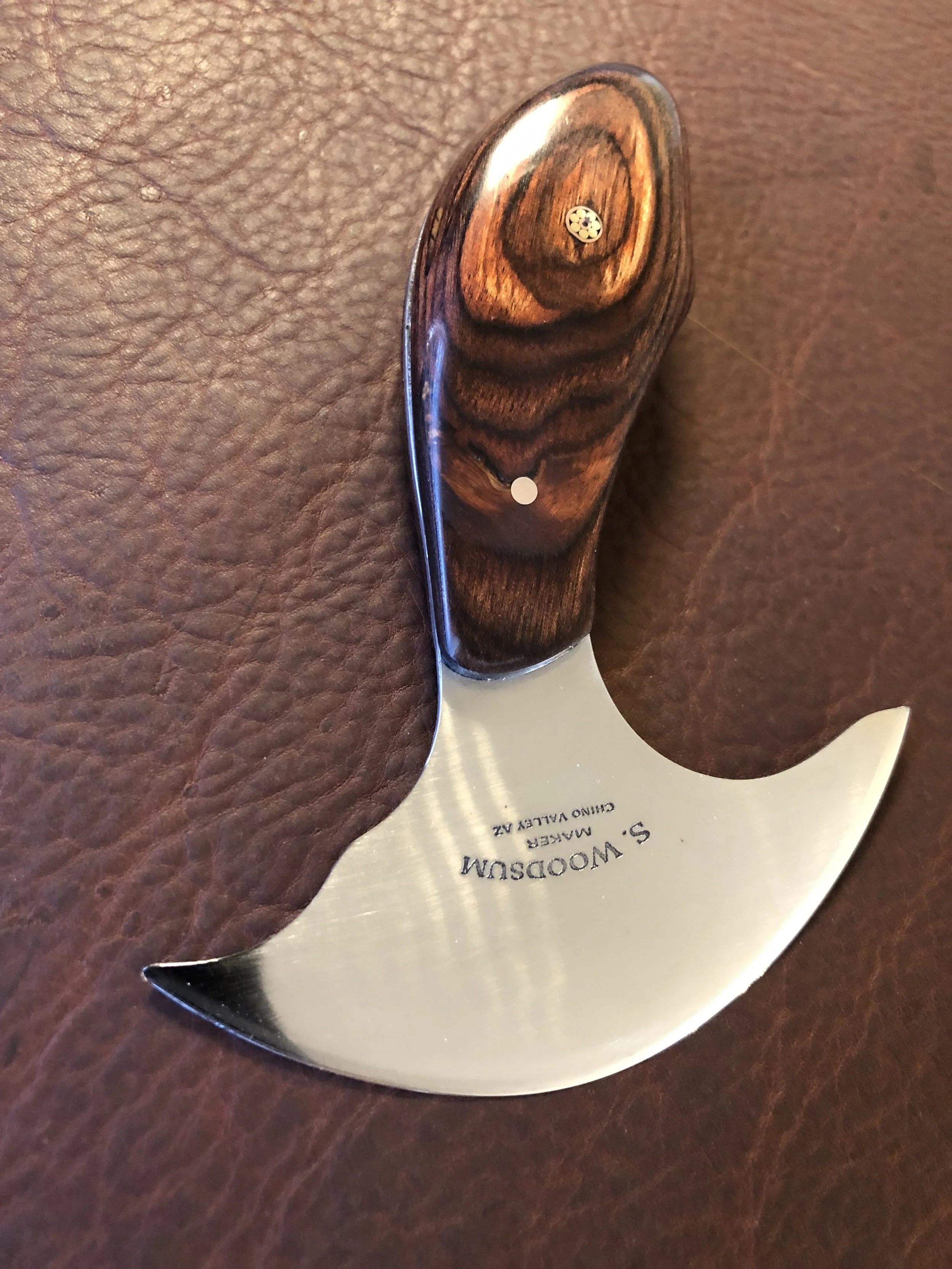 Mod 2 Half Round Knives — Handmade Leather Craft Knives — Shaun Woodsum ...