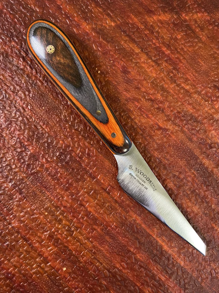 Handmade Leather Craft Knives — Shaun Woodsum Custom Knives