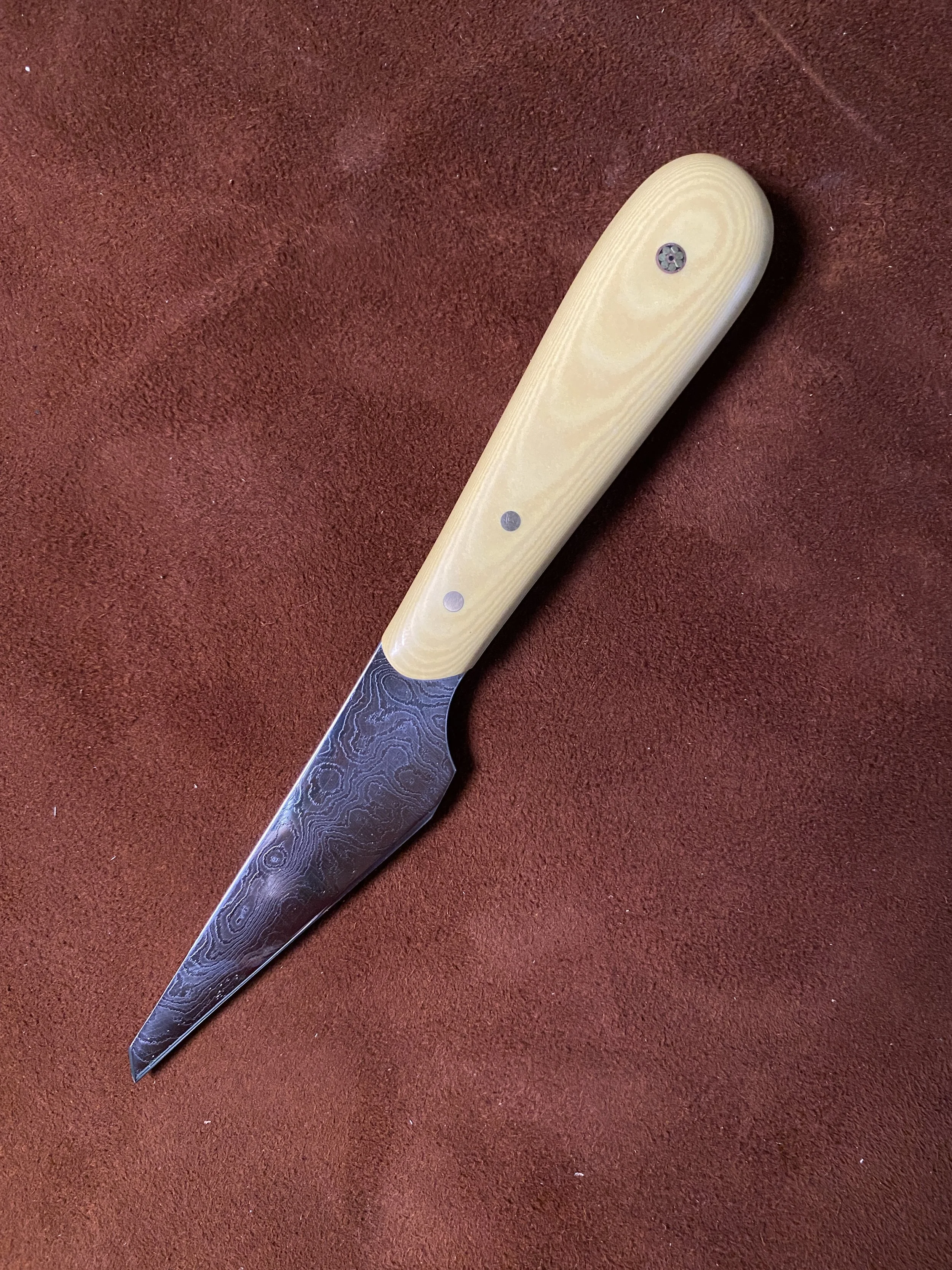 Handmade Leather Craft Knives — Shaun Woodsum Custom Knives