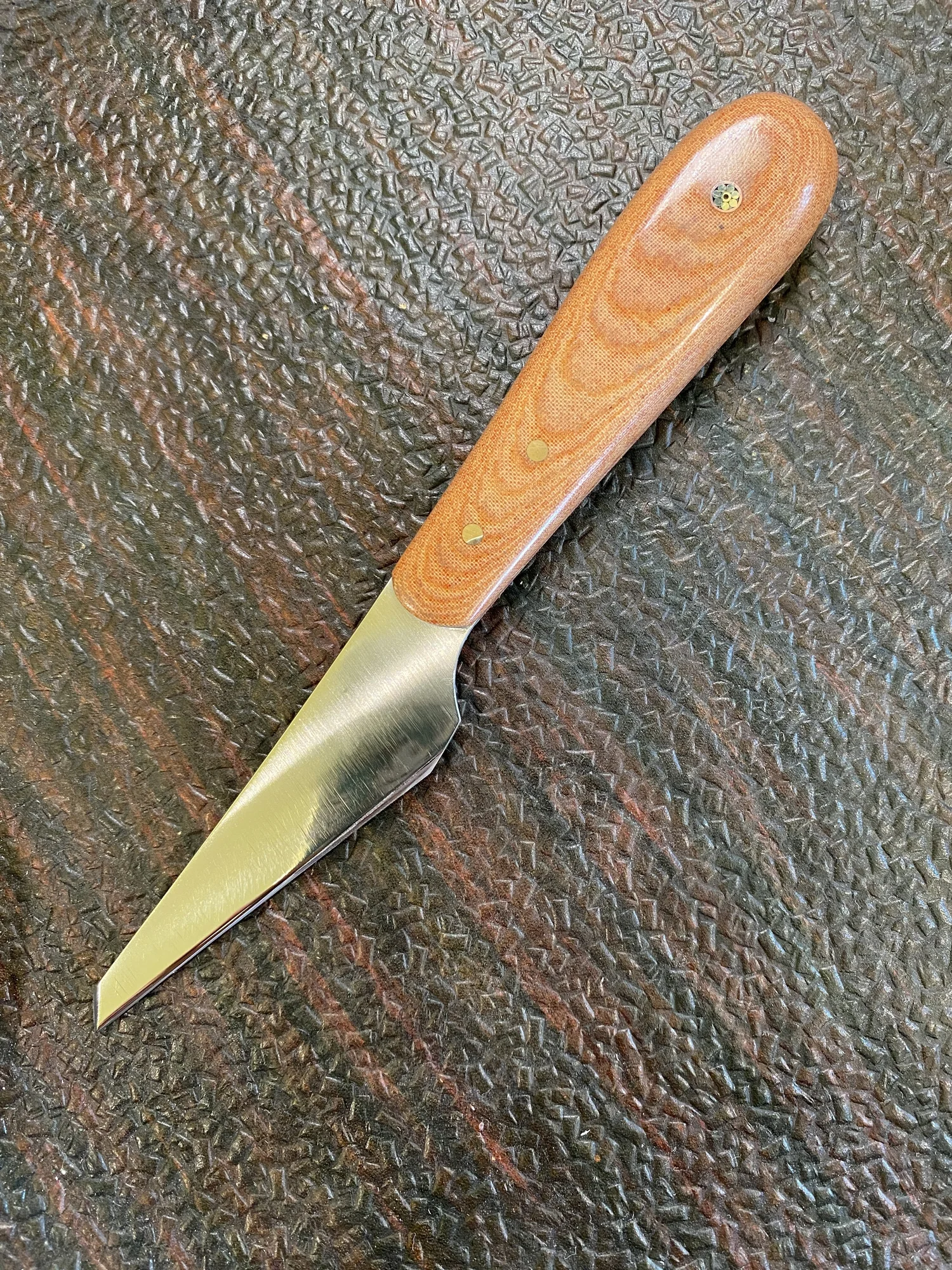 Handmade Leather Craft Knives — Shaun Woodsum Custom Knives