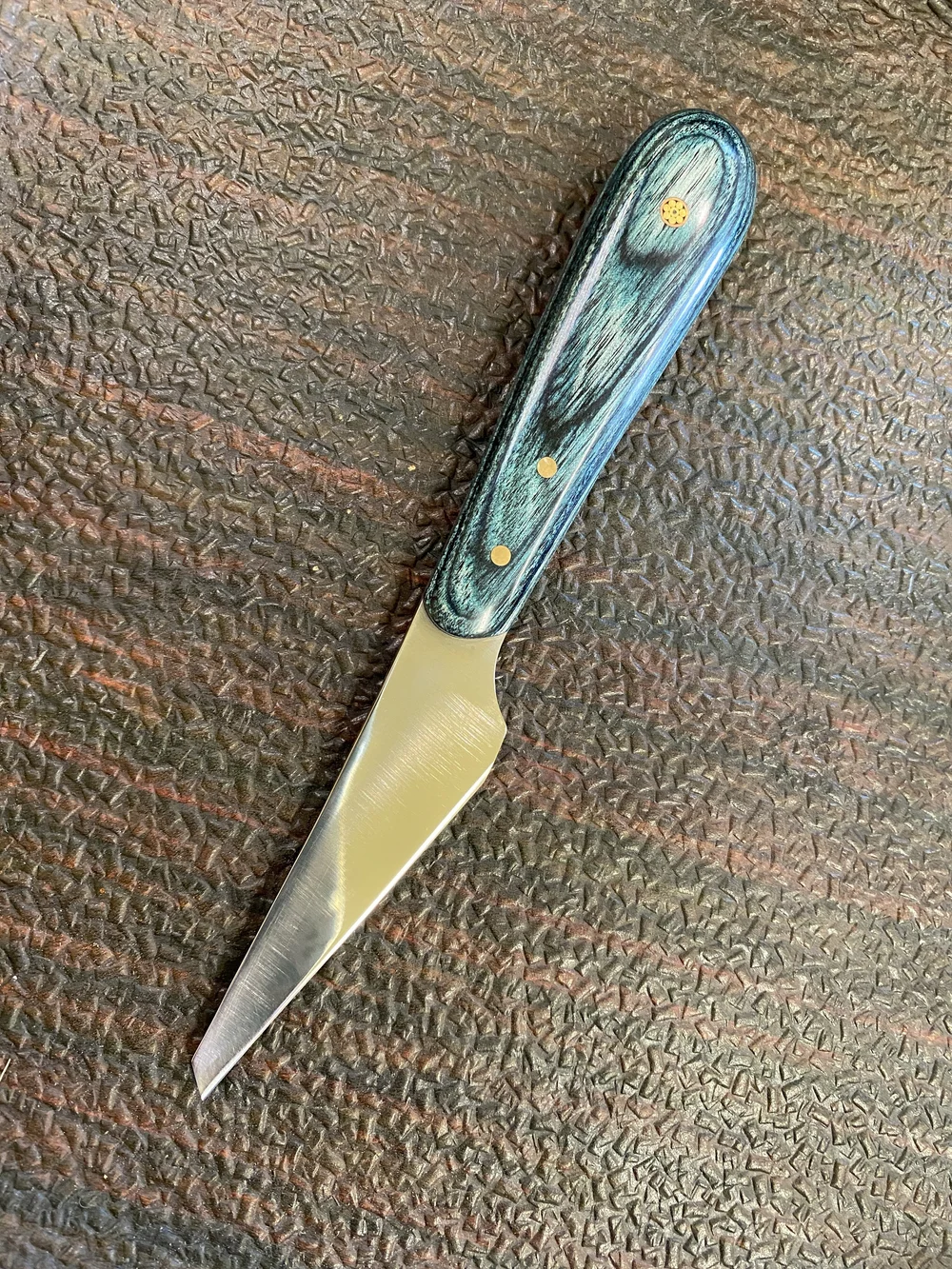 Handmade Leather Craft Knives — Shaun Woodsum Custom Knives