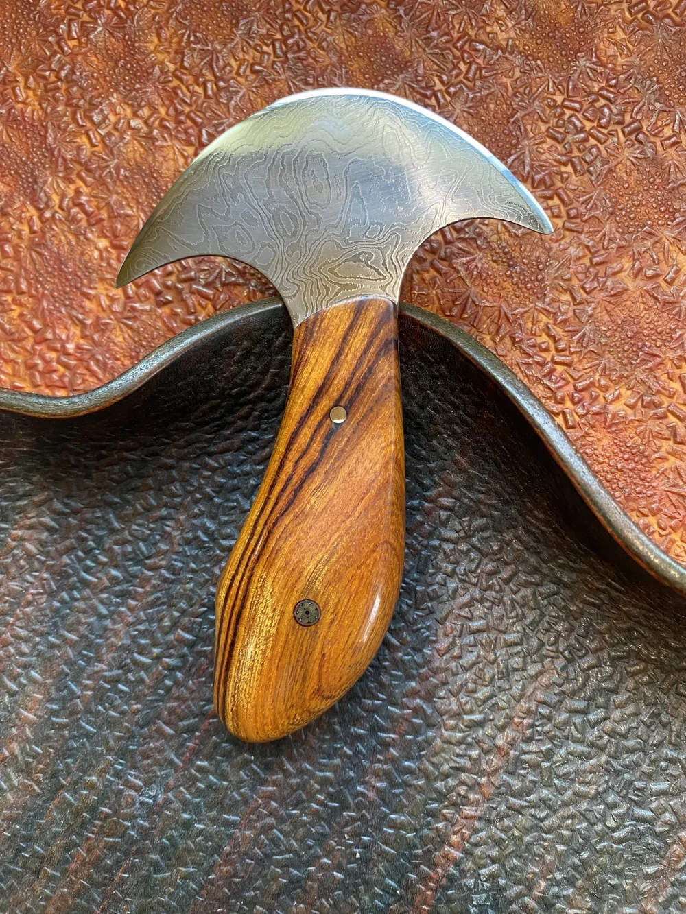 Handmade Leather Craft Knives — Shaun Woodsum Custom Knives