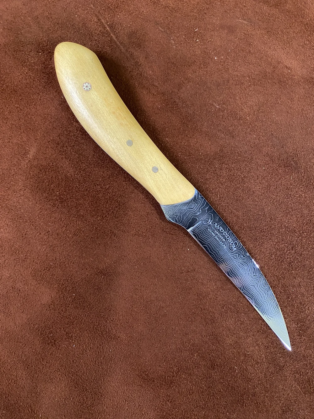 Handmade Leather Craft Knives — Shaun Woodsum Custom Knives