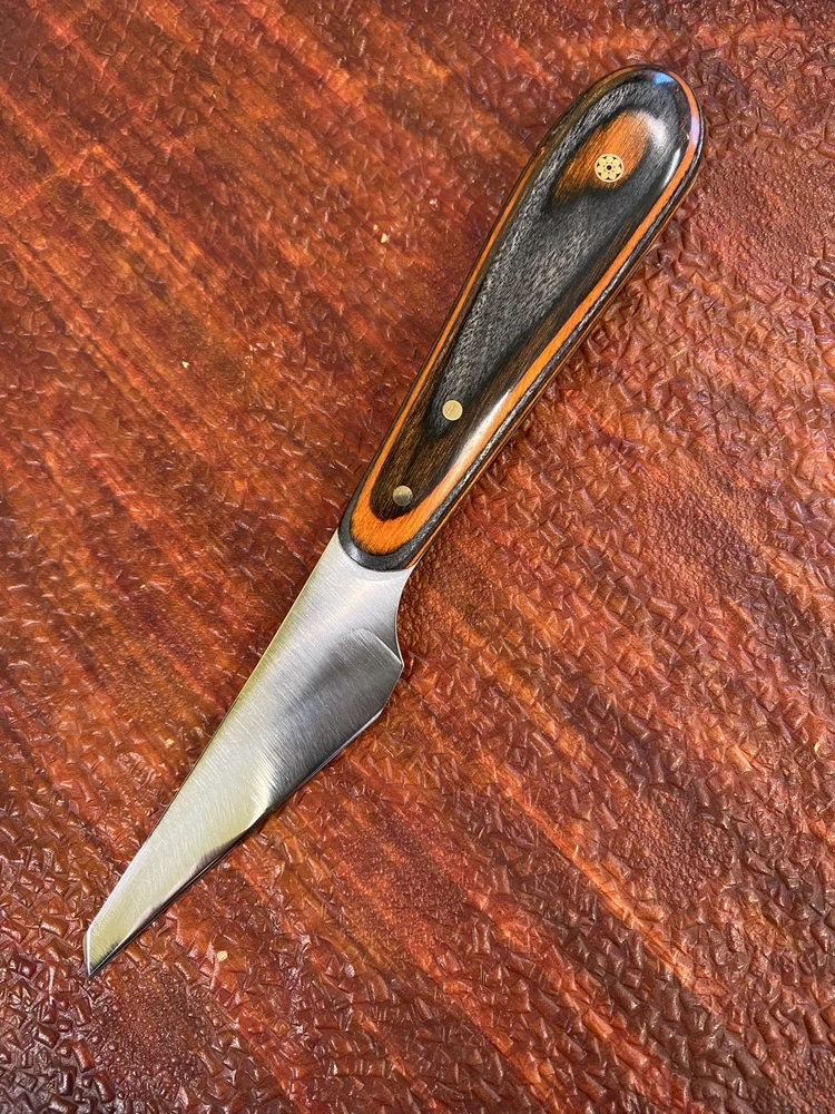 Handmade Leather Craft Knives — Shaun Woodsum Custom Knives