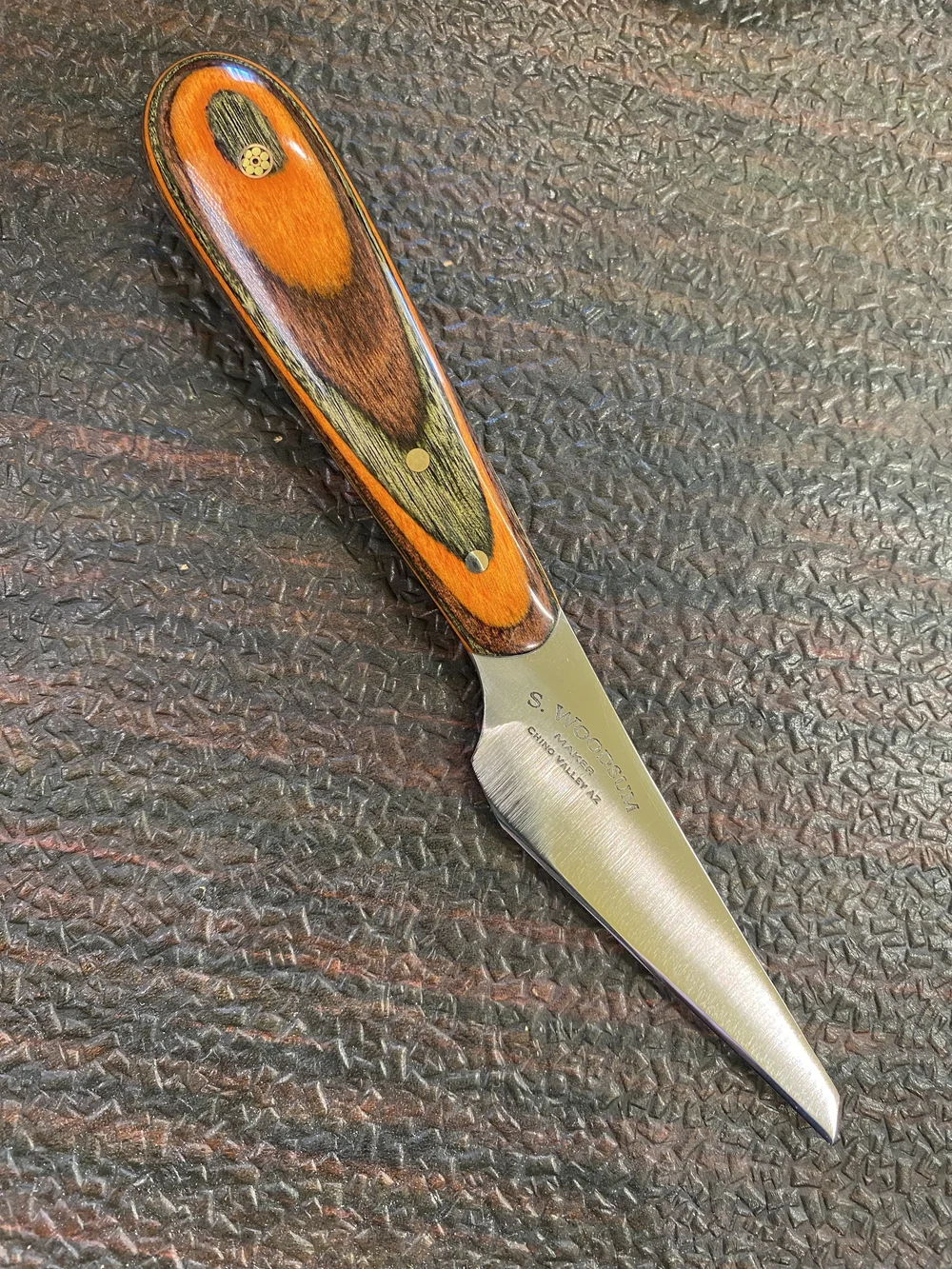 Handmade Leather Craft Knives — Shaun Woodsum Custom Knives