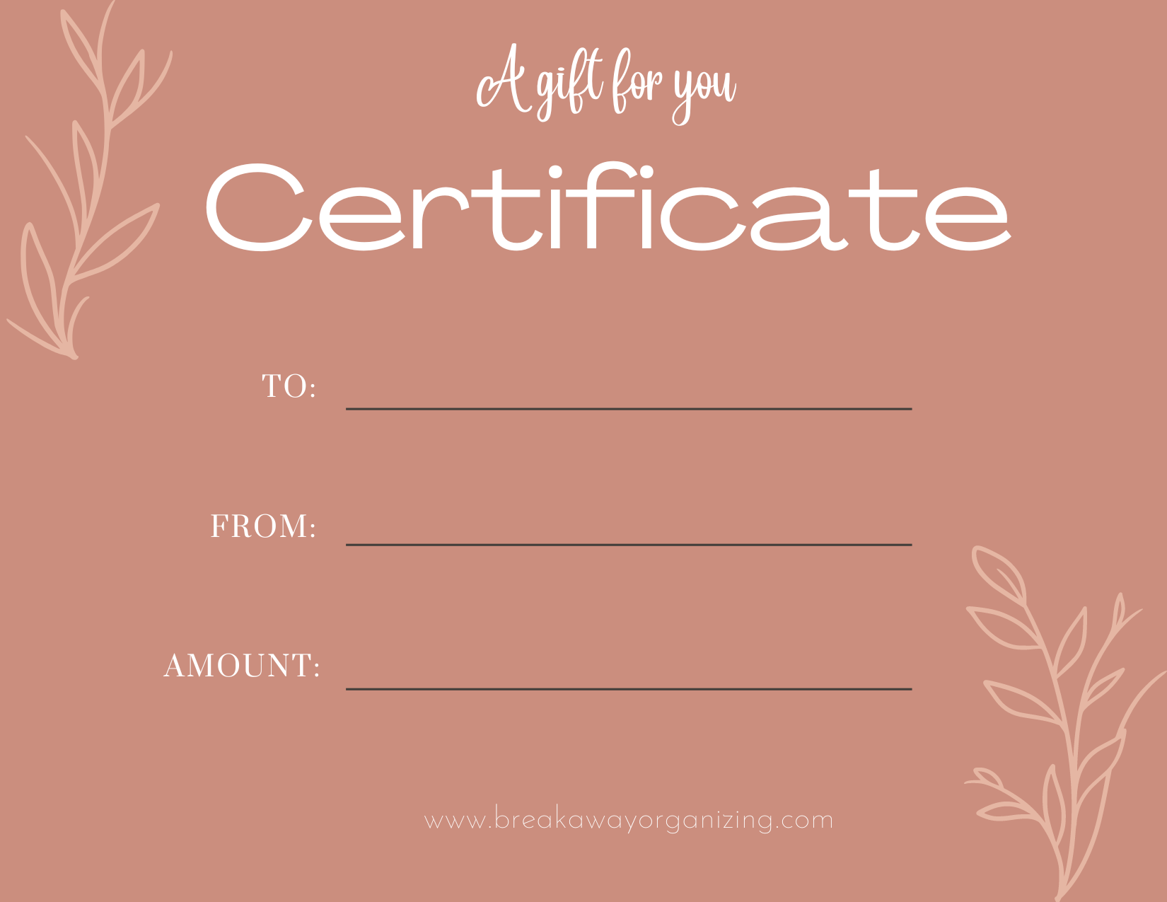 Breakaway Organizing