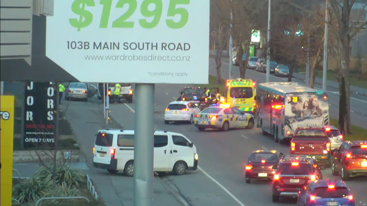 One person injured in crash on Brougham Street - Chris Lynch Media