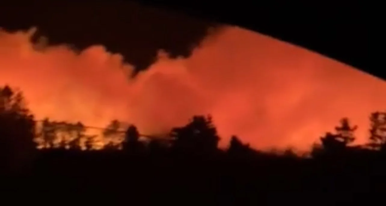 Large fire in Kirwee contained, but Fire and Emergency issue warning ...