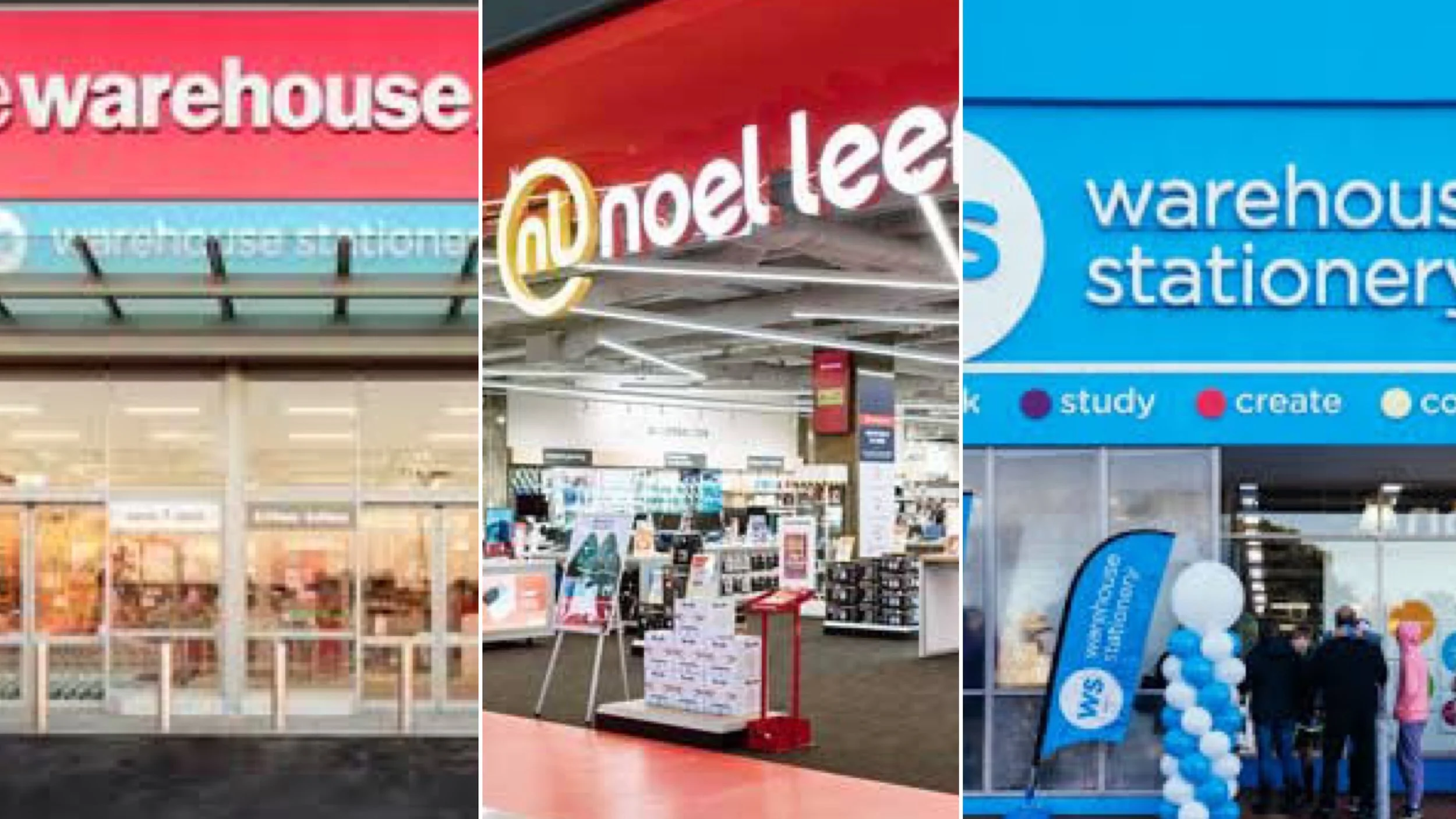 Staff at The Warehouse, Noel Leeming and Warehouse Stationery at the ...