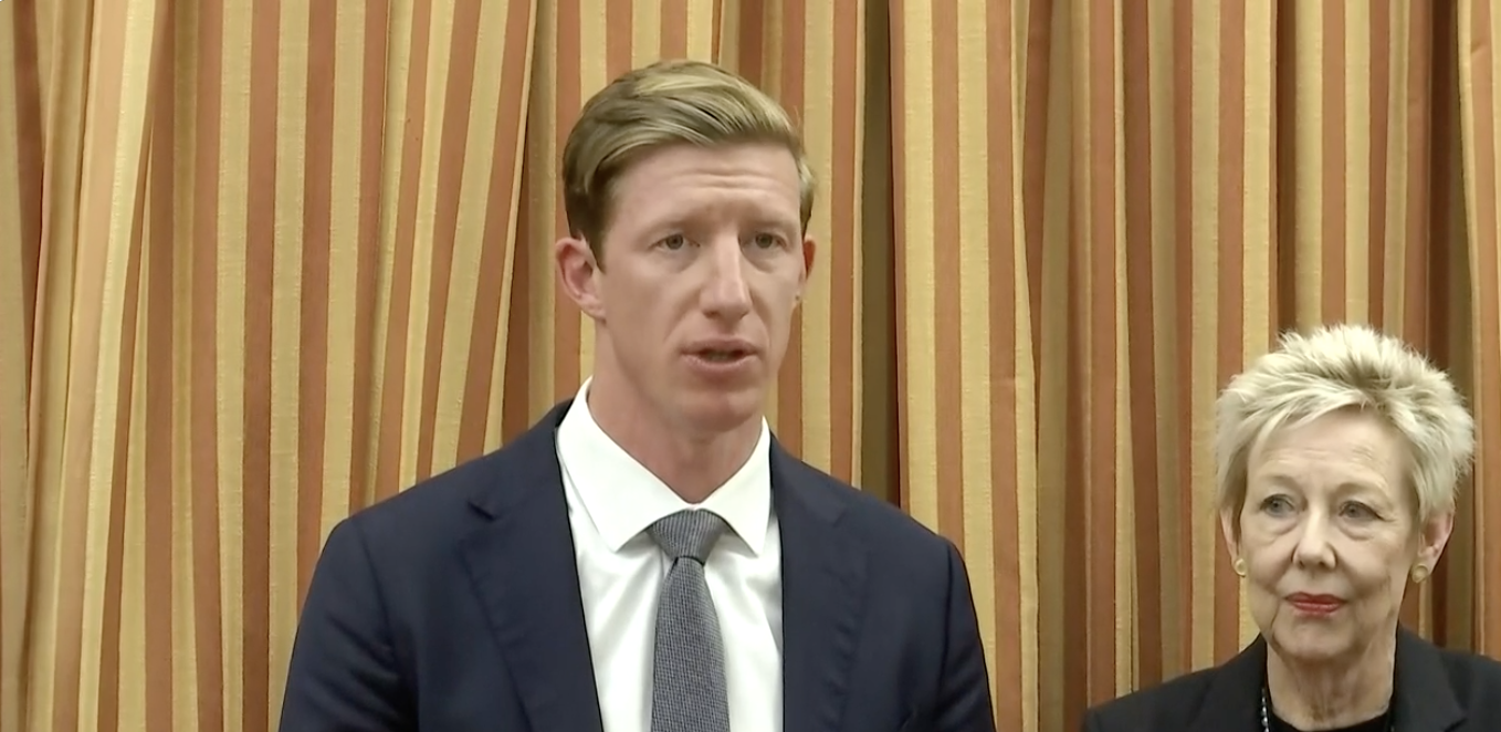 National MP Sam Uffindell cleared by the Maria Dew KC investigation ...