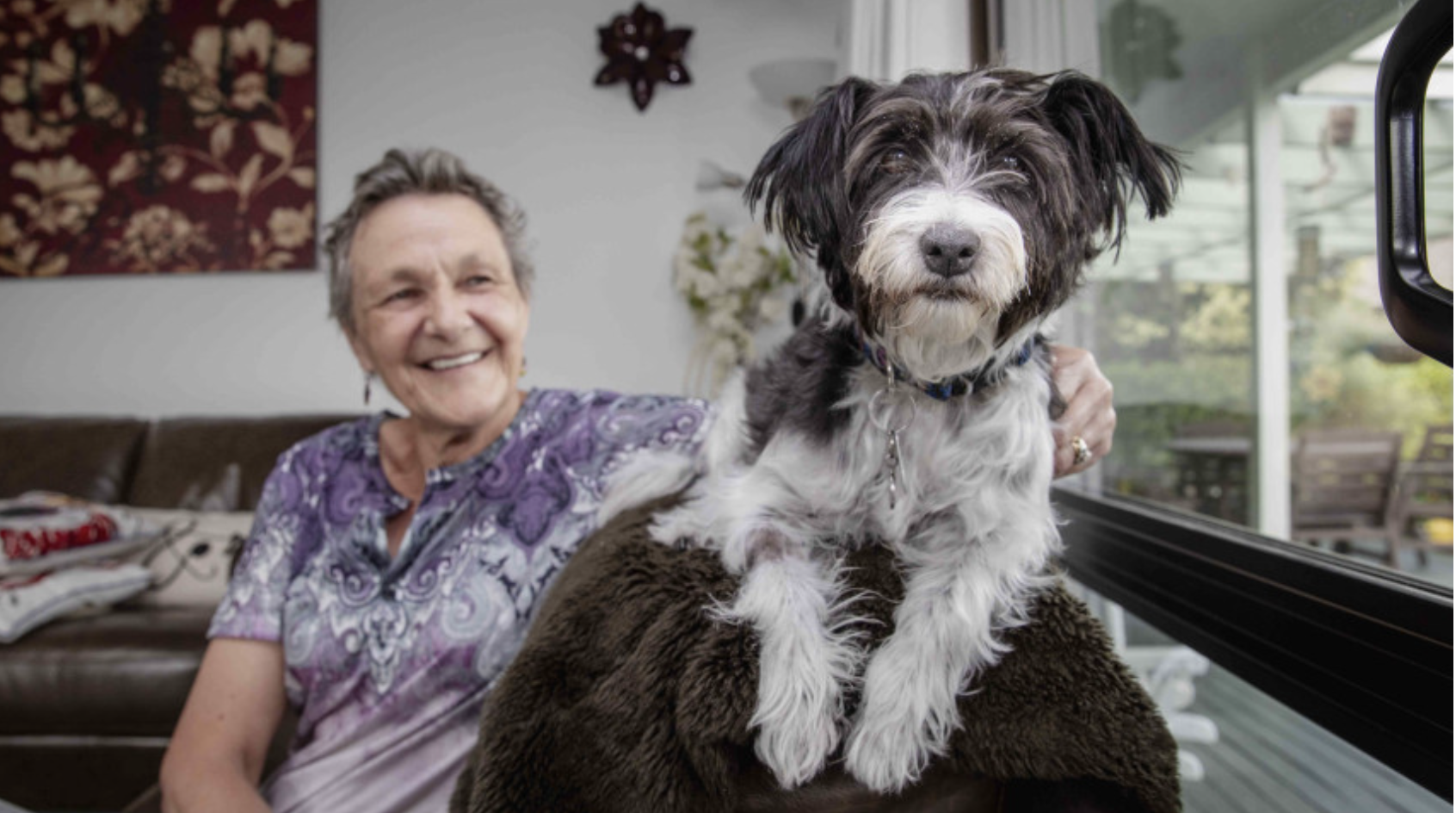 A tail of hope: woman credits beloved terrier mix for cancer recovery ...