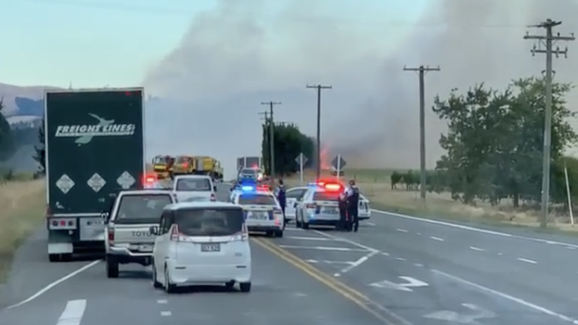 Firefighters contain fire near Glasnevin in Hurunui — Chris Lynch Newsroom