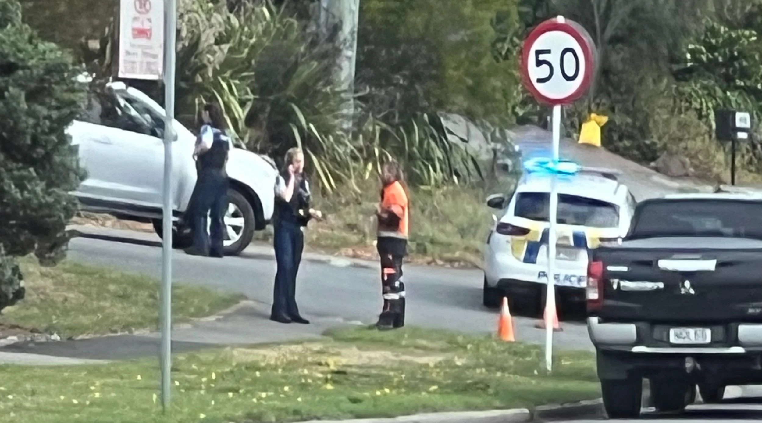 Police block off road following incident in Westmorland - Chris Lynch Media