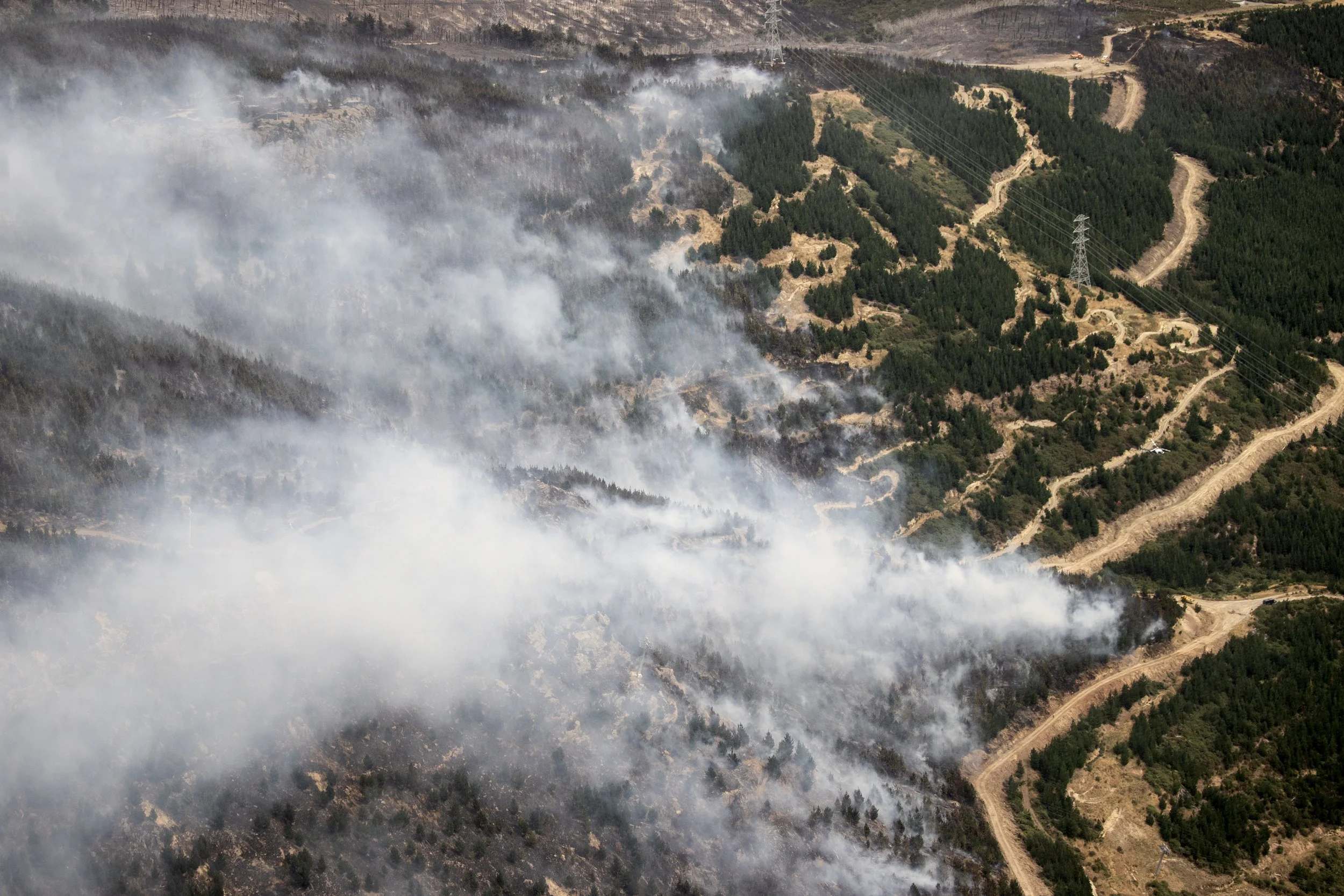 “Fire is still not considered contained” - FENZ - Chris Lynch Media