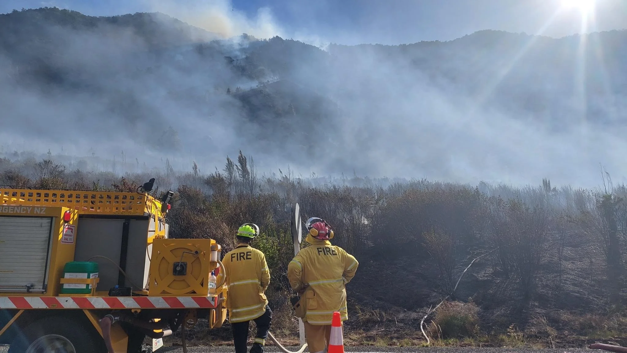 Tasman fire about SH65 “Largely Contained” - Chris Lynch Media
