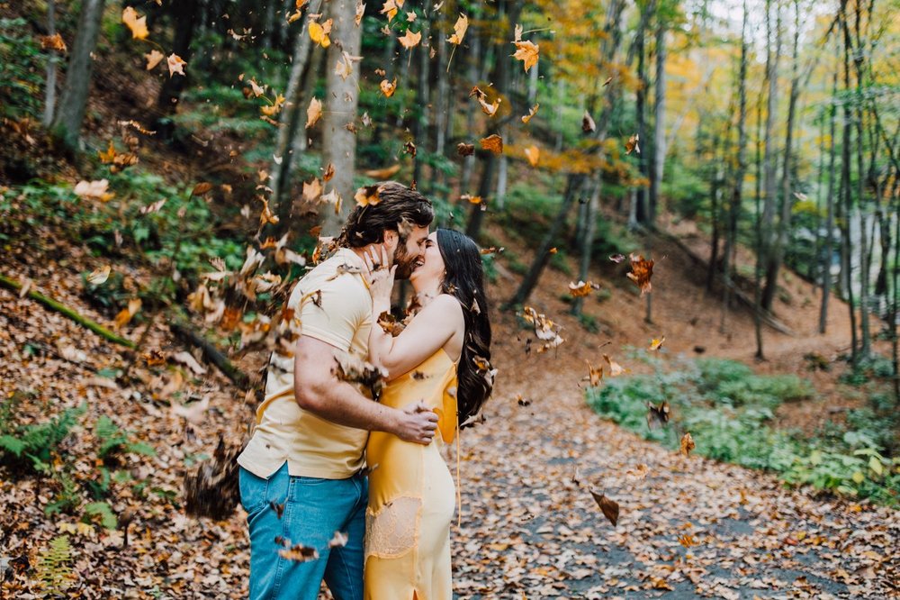 Carly + Hunter’s Foggy Photoshoot at Labrador Hollow | Brittany ...