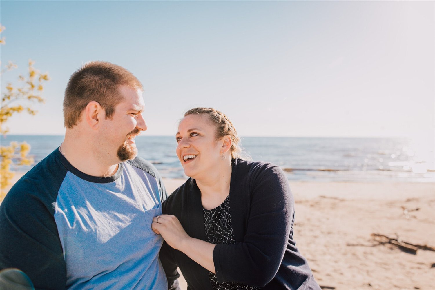 Jennifer & Steve's Southwick Beach Engagement | Brittany Juravich ...
