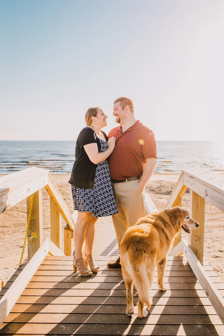 Jennifer & Steve's Southwick Beach Engagement | Brittany Juravich ...