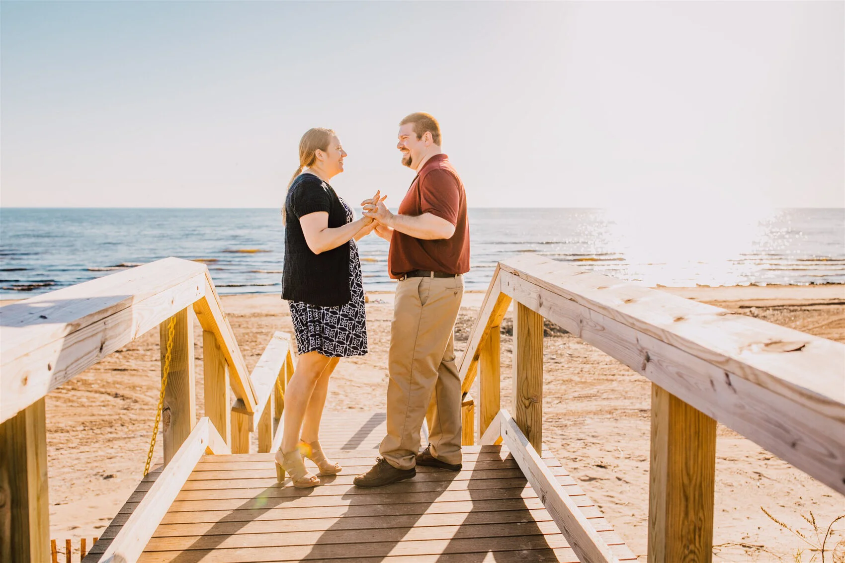 Jennifer & Steve's Southwick Beach Engagement | Brittany Juravich ...