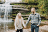 Shawna + Adam’s Waterfall Photo Shoot at Pixley Falls — Brittany ...