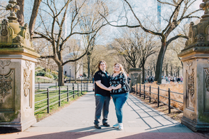 Sara + Pete’s Central Park Engagement Photos | Brittany Juravich ...
