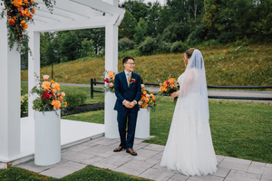 Emily + Mack’s Modern Wedding at Greek Peak | Brittany Juravich Photography