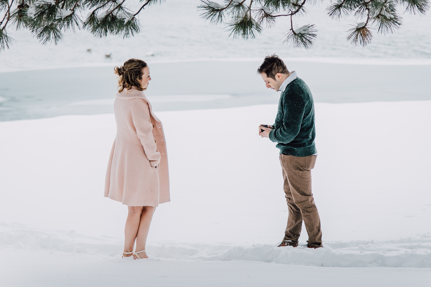 Amanda + Sam’s Proposal Pictures on Skaneateles Lake | Brittany ...