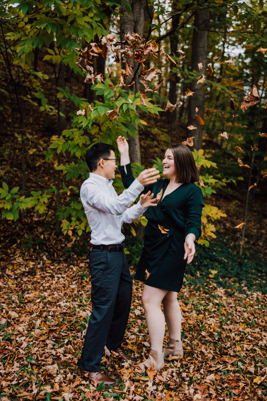 Emily + Mack’s Forest Photoshoot at Green Lakes State Park | Brittany ...