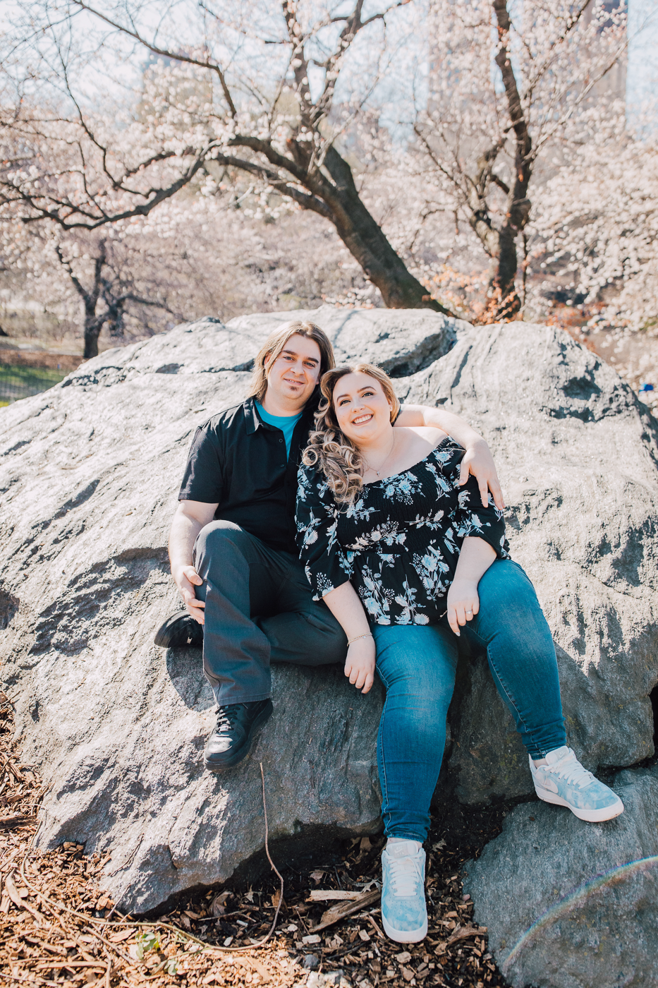 Sara + Pete’s Central Park Engagement Photos | Brittany Juravich ...