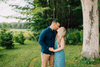 Caty + Jeremy’s Field Engagement Photos in Oswego NY | Brittany ...