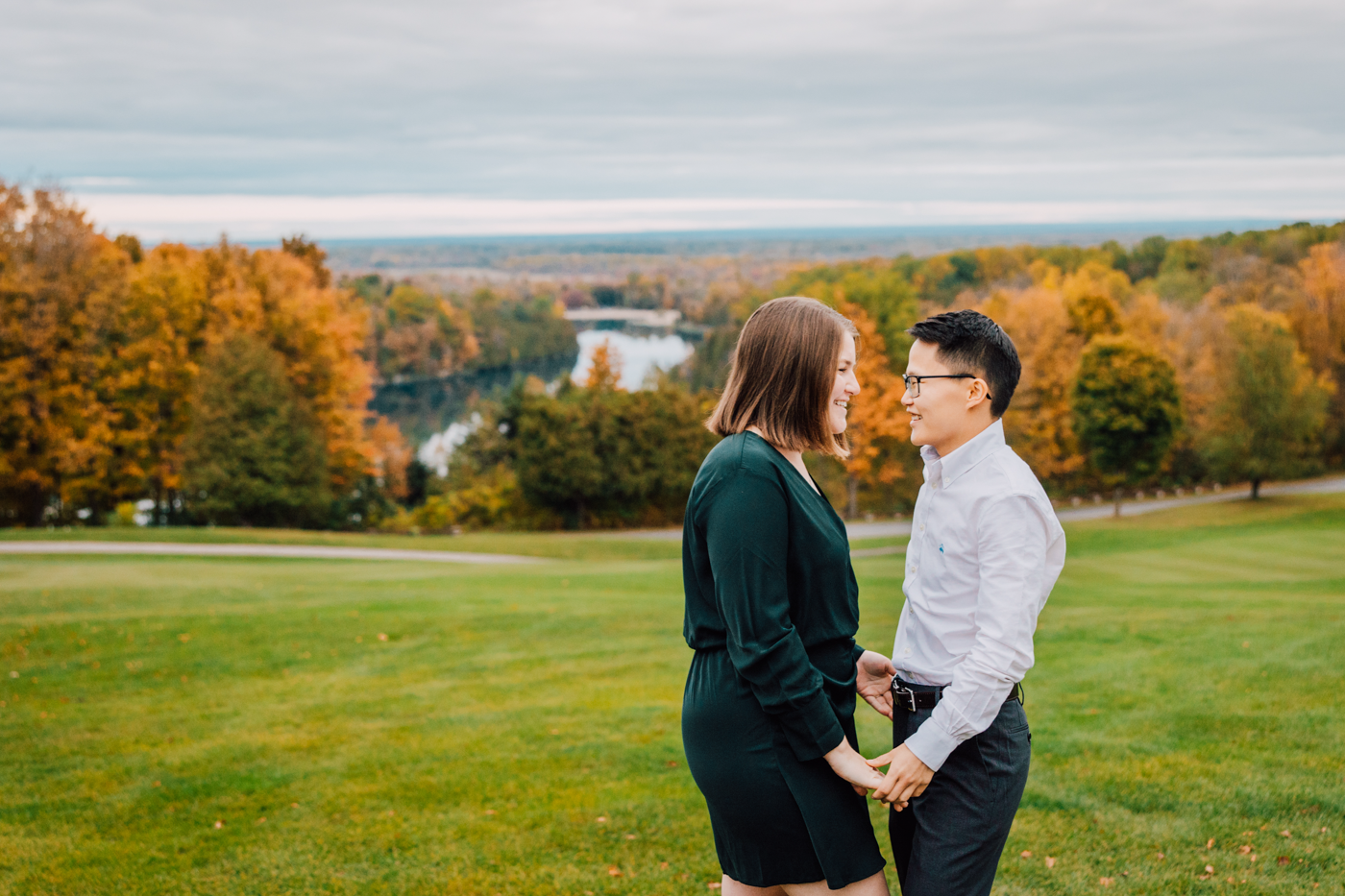 Emily + Mack’s Forest Photoshoot at Green Lakes State Park — Brittany ...