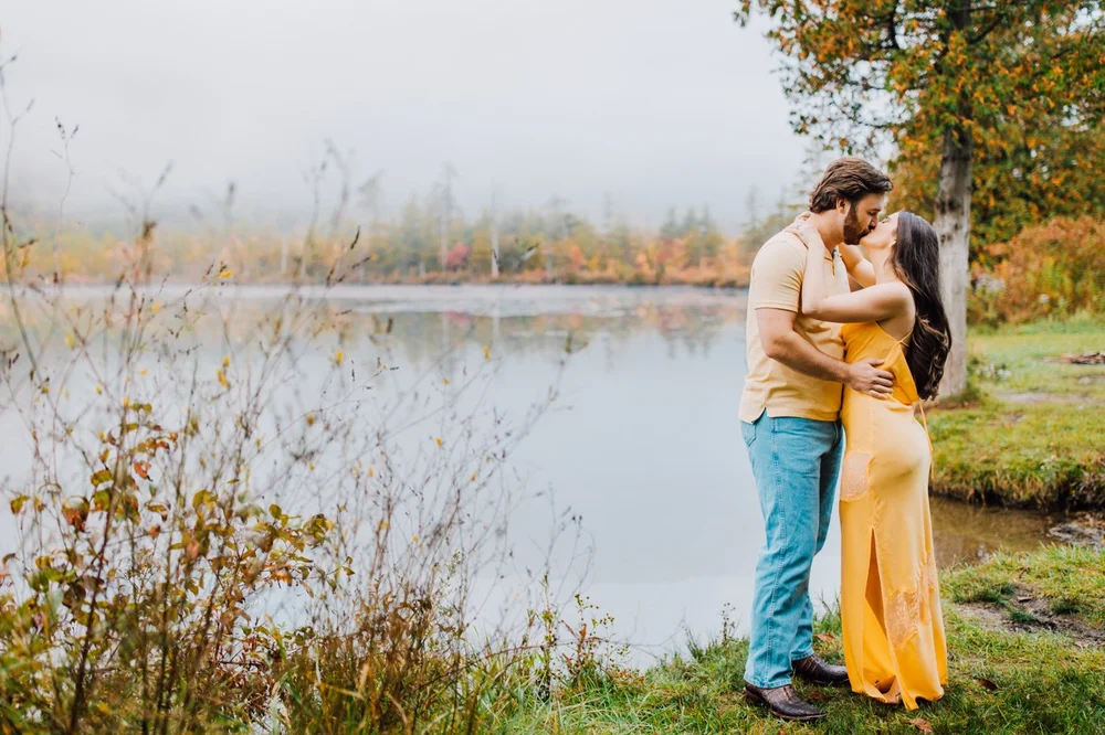 Carly + Hunter’s Foggy Photoshoot at Labrador Hollow | Brittany ...