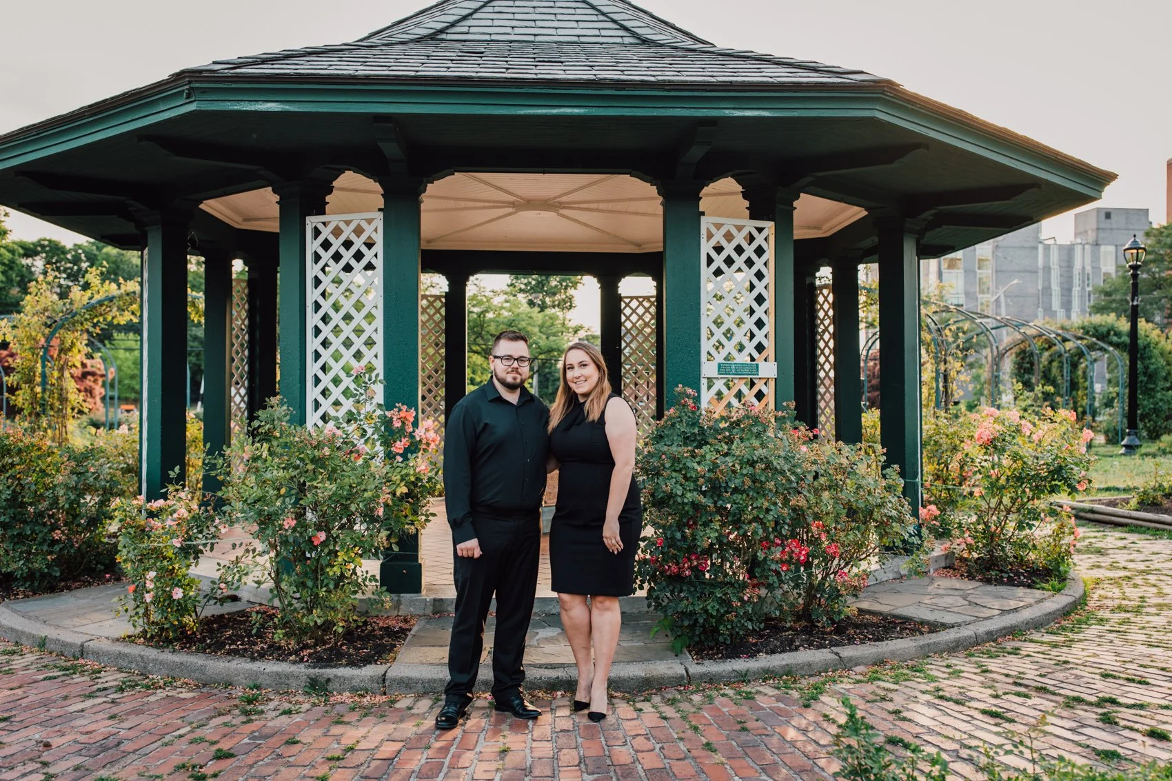 Kristina + Walter’s E. M. Rose Garden Engagement at Thornden Park ...