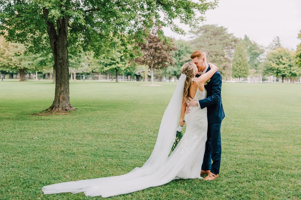 Devon and Brendan's Fingerlakes Wedding at Emerson Park Pavilion ...