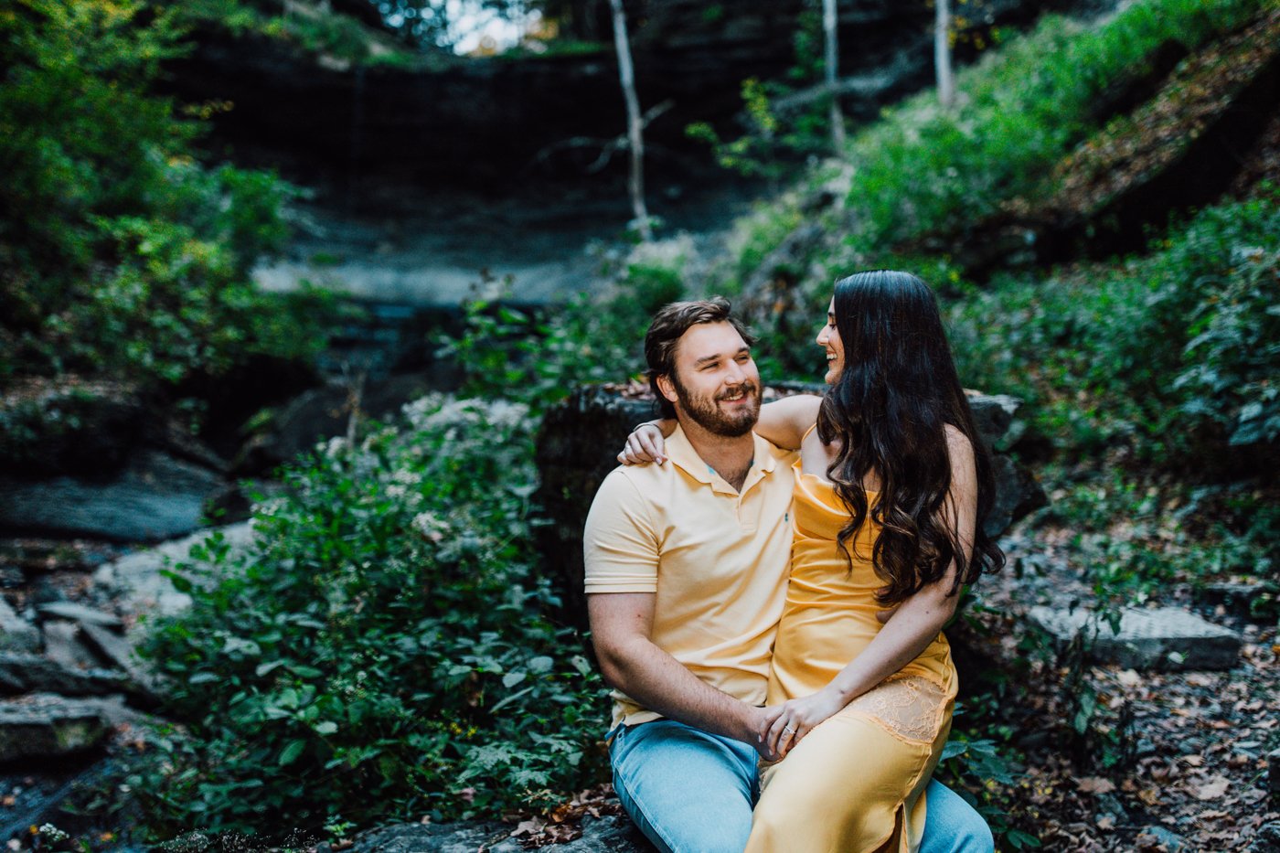 Carly + Hunter’s Foggy Photoshoot at Labrador Hollow | Brittany ...