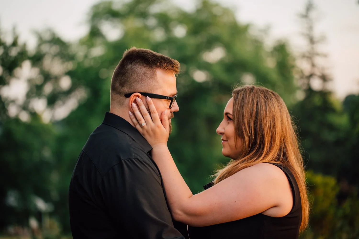 Kristina + Walter’s E. M. Rose Garden Engagement at Thornden Park ...