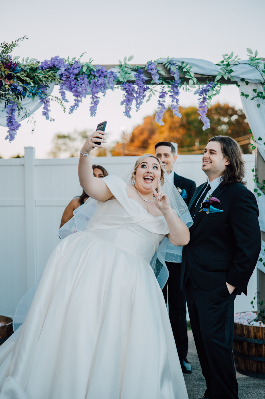 Sara + Pete’s Friday the 13th Wedding at the Italian American Community ...