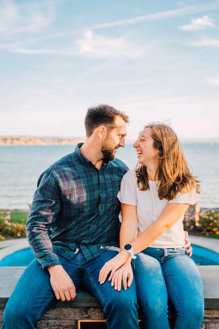 Janet + Ray’s Sunset Engagement Photos on Skaneateles Lake — Brittany ...