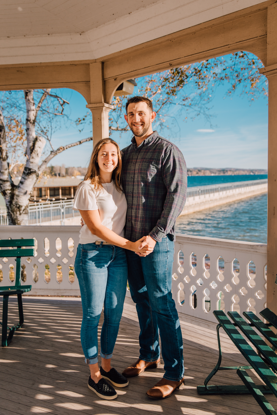 Janet + Ray’s Sunset Engagement Photos on Skaneateles Lake — Brittany ...