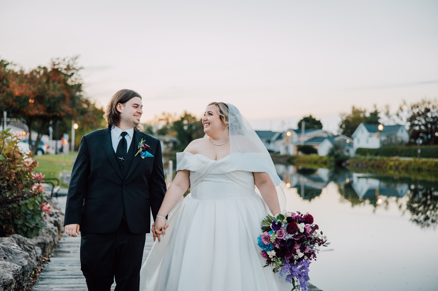 Sara + Pete’s Friday the 13th Wedding at the Italian American Community ...