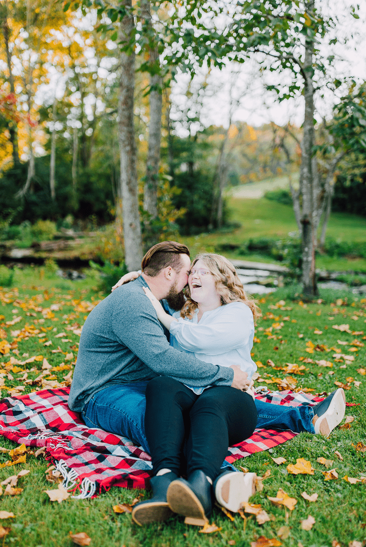 Kate + Corey’s Cozy Fall Pictures at Fallbrook Lodge — Brittany ...