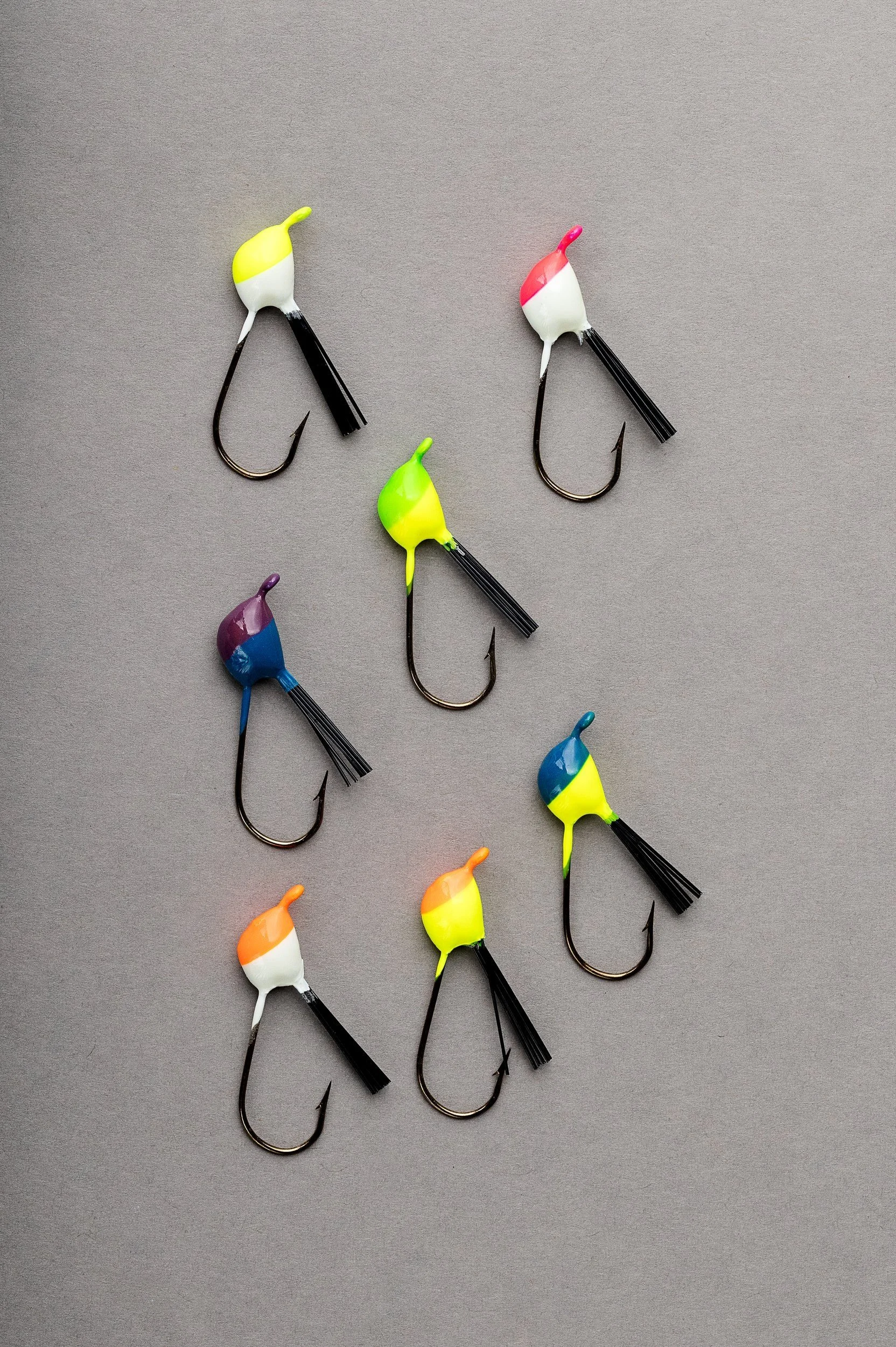 Crappie Jig Head Molds Eagle Claw 25 Pack 1/24 Oz Weedless Crappie Jig ...