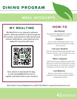 dining account — NSCD Dining