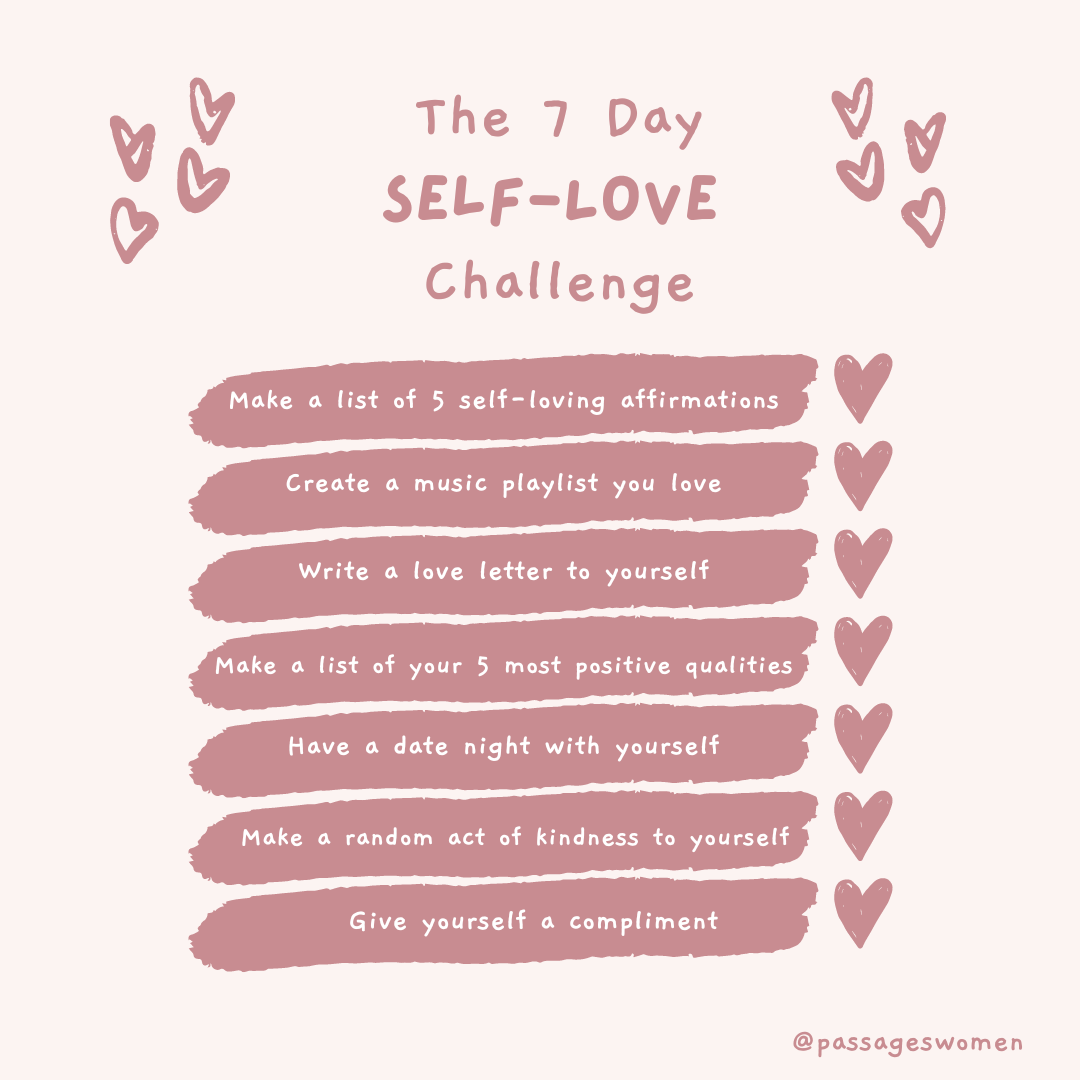 The 7 Day Self-Love Challenge — Passages