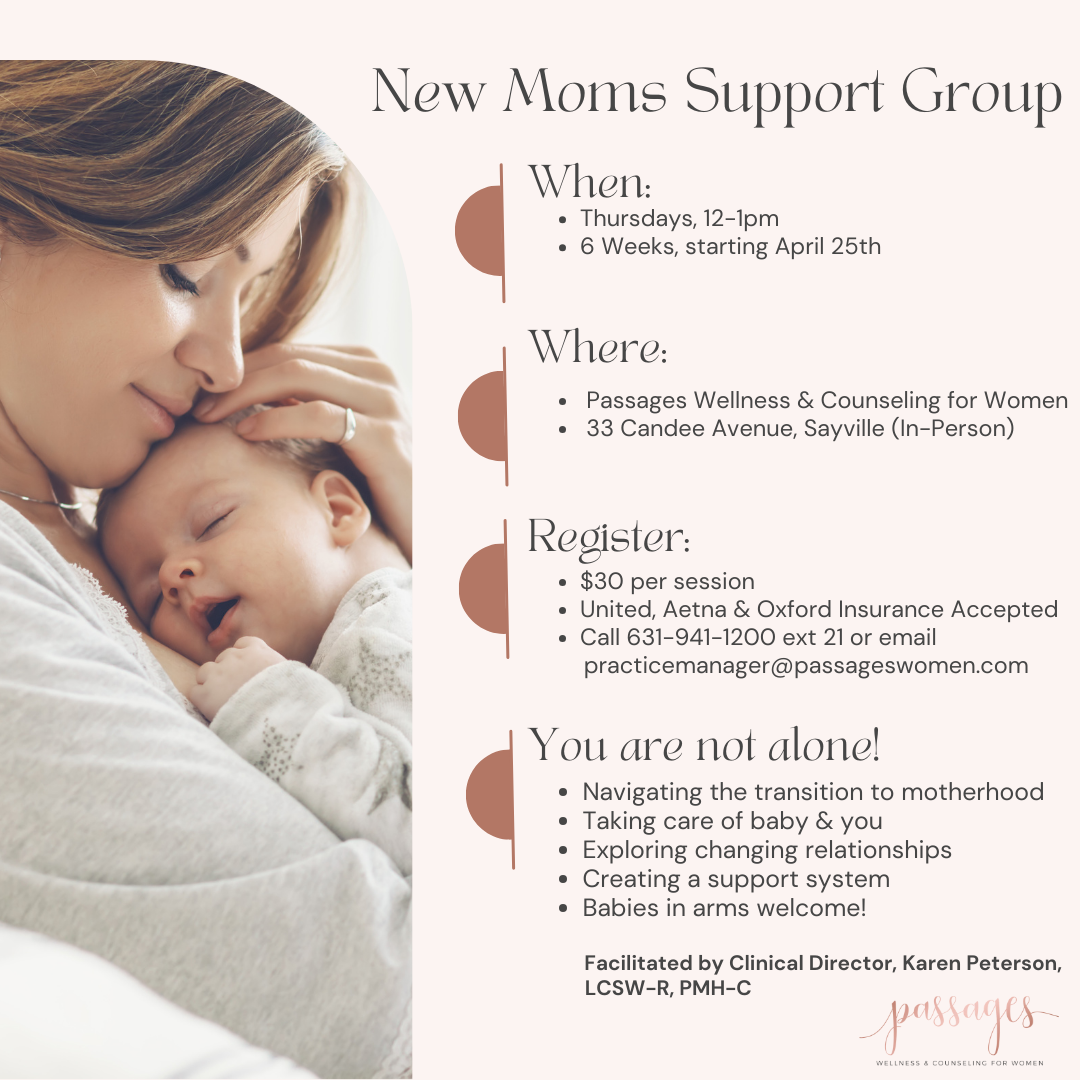 New Moms Support Group — Passages