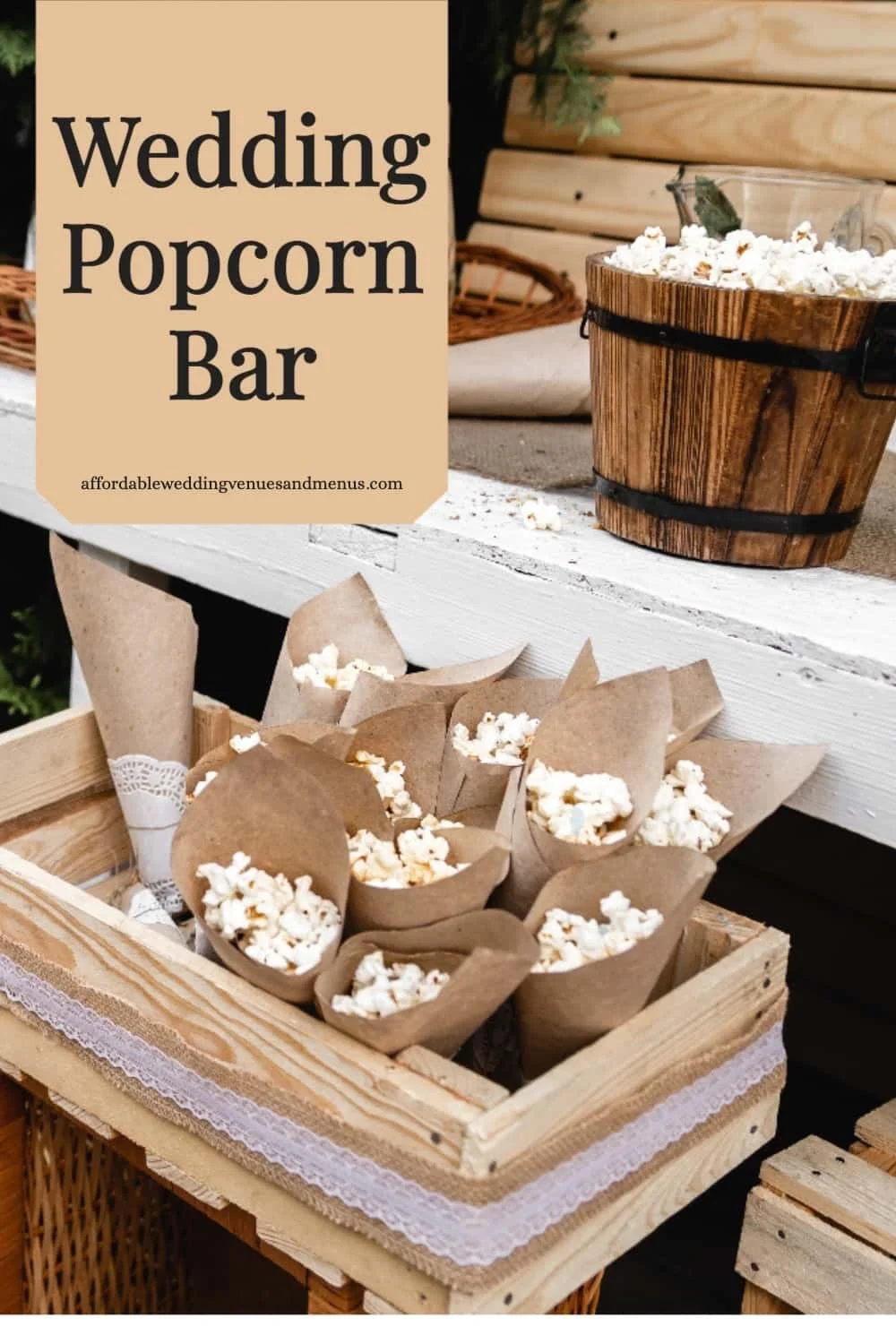 Popcorn Wedding Favors: Bags, Boxes or a Popcorn Bar — Affordable ...