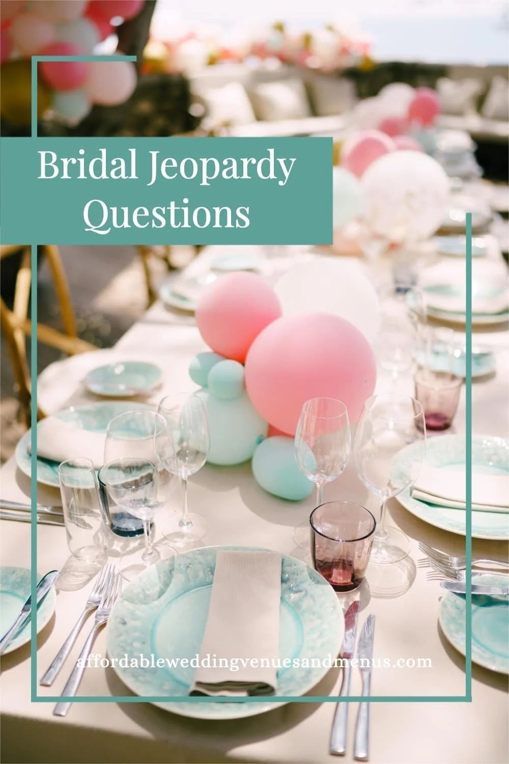 Bachelorette and Shower Games: Bridal Jeopardy Questions