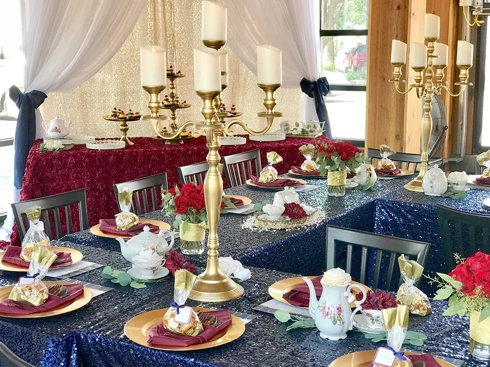 A Beauty and the Beast Bridal Shower That Will Make You the "Belle"
