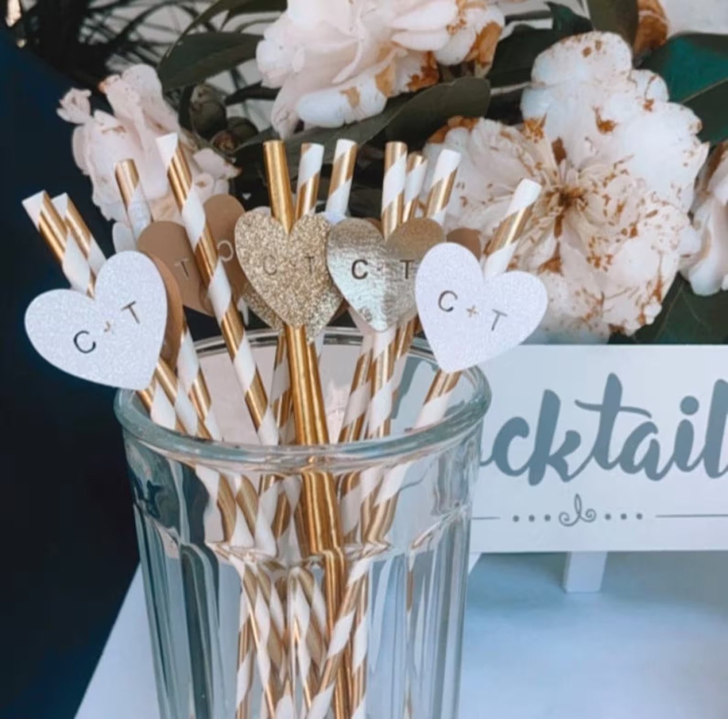 Unique and Affordable Wedding Drink Decorations