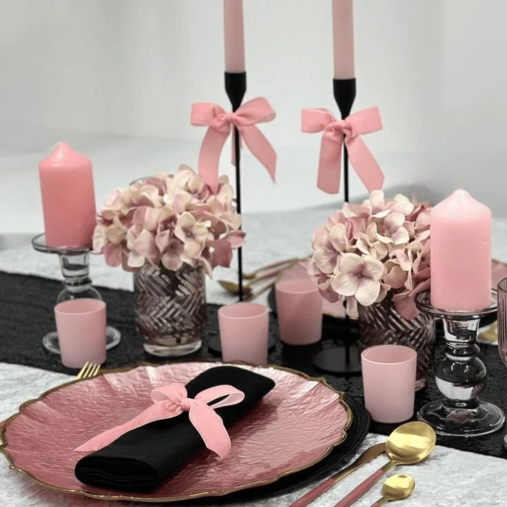 13 Feminine, Gothic, & Fun Pink Bridal Shower Themes